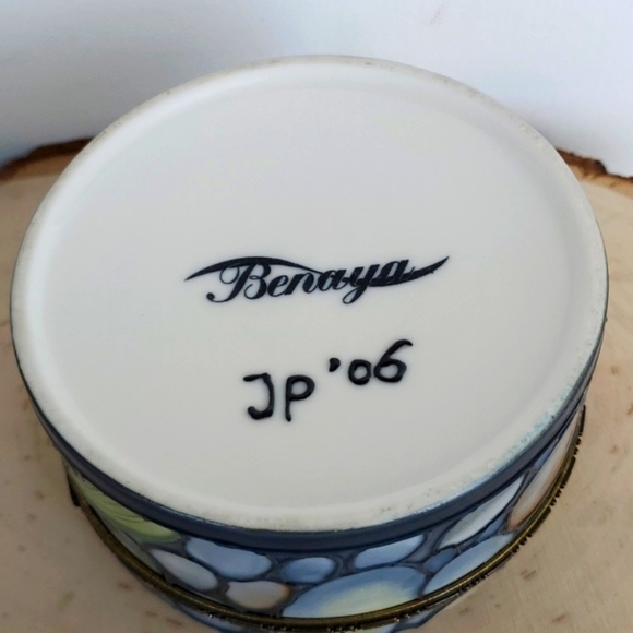 benaya | Accents | Vintage Benaya Riverstone Ceramic Glazed Round ...